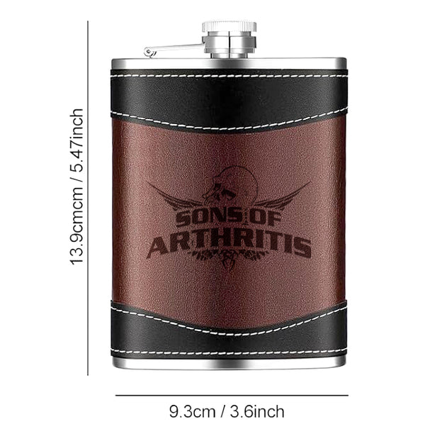 Sons of Arthritis Limited Edition Hand Made Flask | Sons of Arthritis