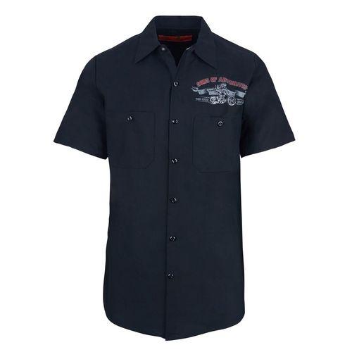 "Ibuprofen Chapter" Biker work shirt | Sons of Arthritis